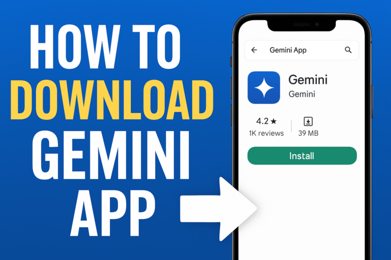 How to Download Gemini App from Play Store: Step-by-Step Guide ...